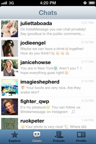 InstaMessage, para hablar con los usuarios de Instagram