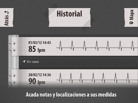 Cardiógrafo, mide tu ritmo cardíaco la App Destacada